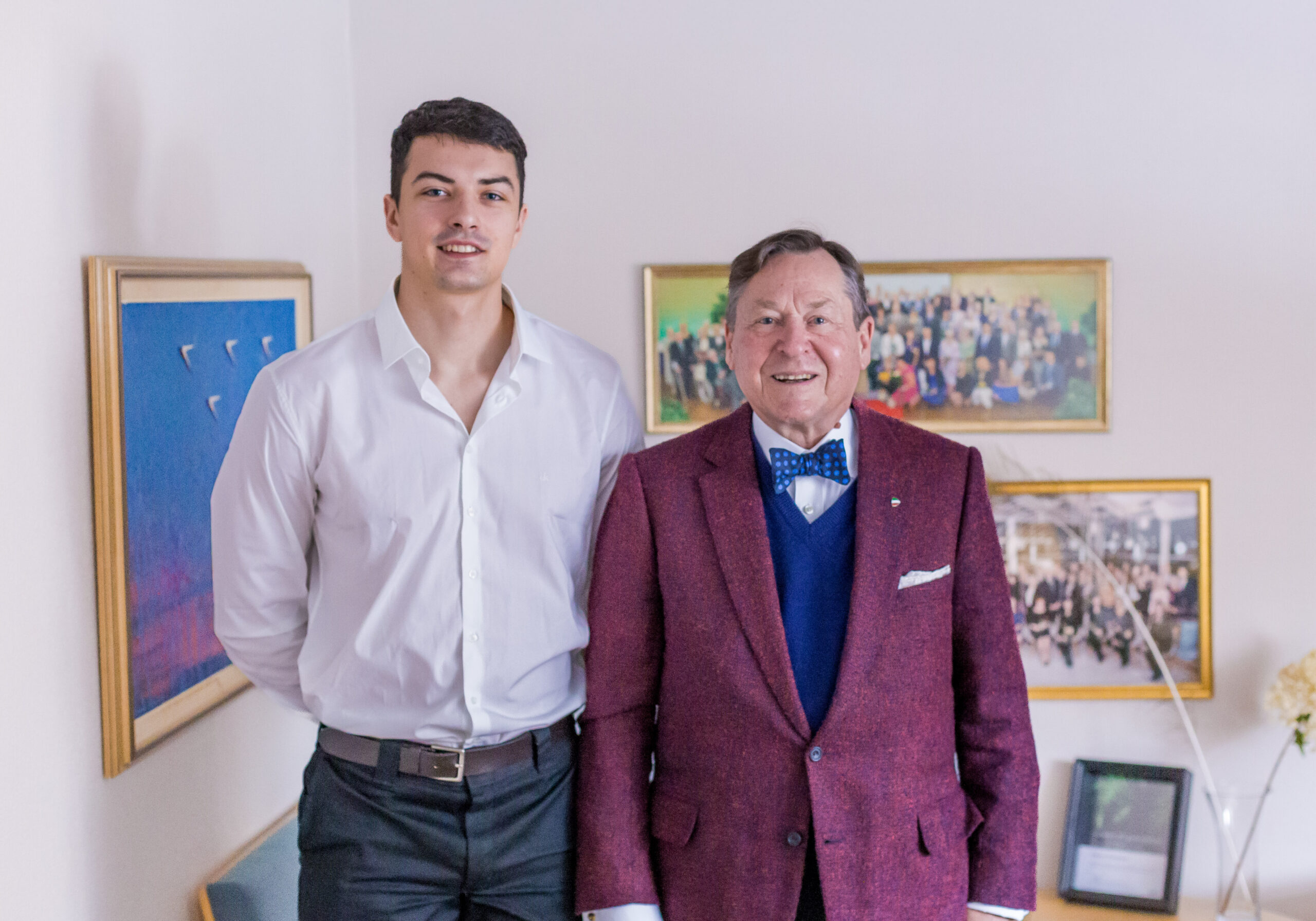 Tikšanās ar ziedotāju Väino V. Keelmann no Kanādas - Vītolu Fonds